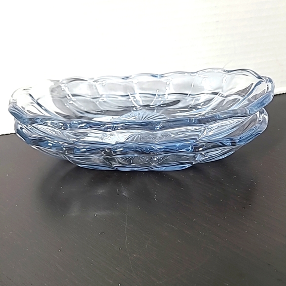 Anchor Hocking | Dining | Vintage Anchor Hocking Banana Split Blue ...